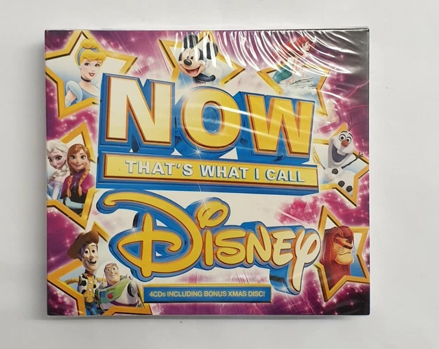 NOW THAT'S WHAT I Call Dsny - 4 CD Box Set incl Xmas Disc (SEALED ...