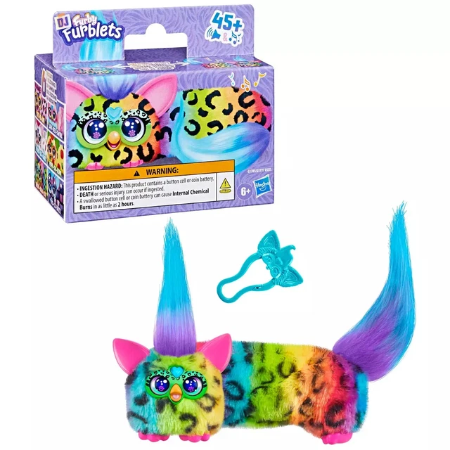 FURBY DJ FURBIŚ Rain Bow Cat, zabawka interaktywna Hasbro £19.87 ...