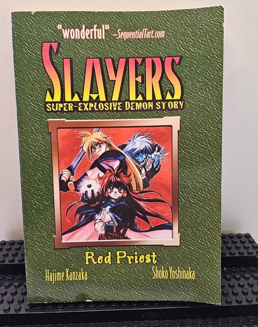 VINTAGE SLAYERS 90S Popular Manga Book vol 3 Red Priest Hajime Kanzaka ...