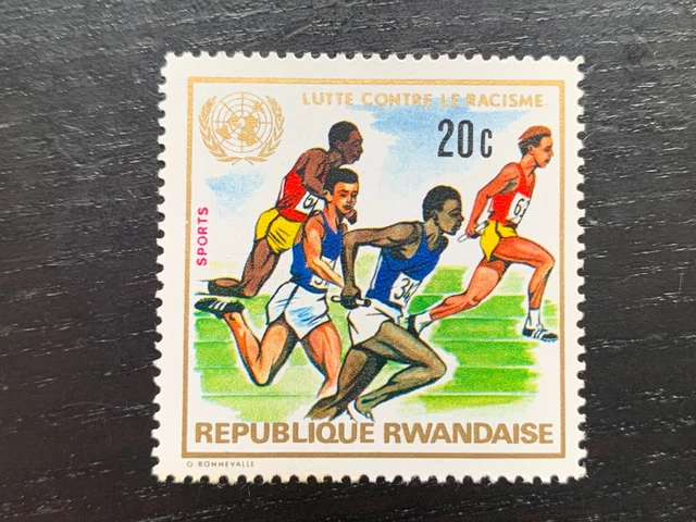 RWANDA REPUBLIQUE RWANDAISE 1972 Fight Against Racism Racisme 20C ...