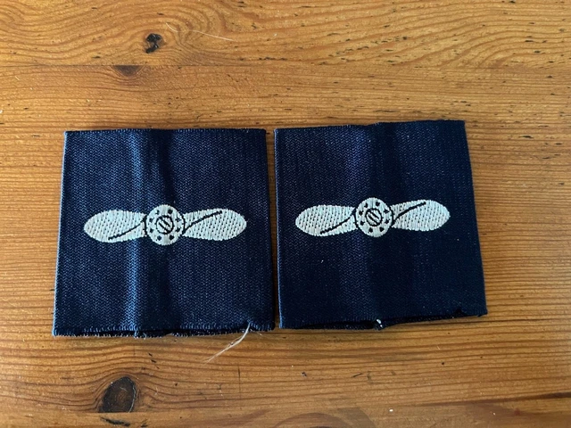 RAF ROYAL AIR Force LEADING AIRCRAFTMAN Rank Slides/Epaulettes - Pair £ ...