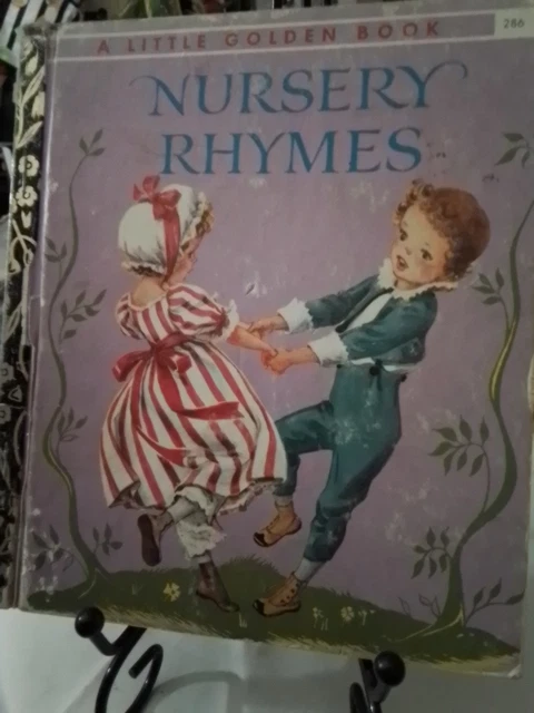 NURSERY RHYMES LITTLE Golden Book 1942-1947 Sydney #286 GC $15.39 ...