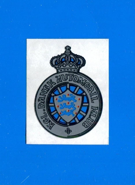 STORIA DELL'AUTOMOBILE PANINI 1971-Figurina-Sticker n. 76A - DANSK -Rec ...