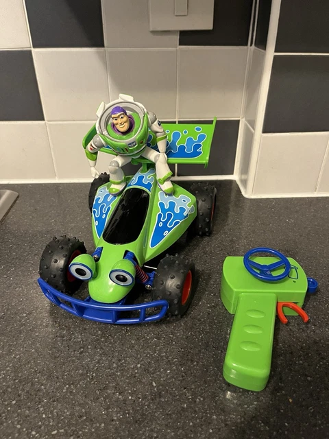 DISNEY PIXAR TOY Story Radio Controlled Car RC Turbo Buggy with Buzz ...