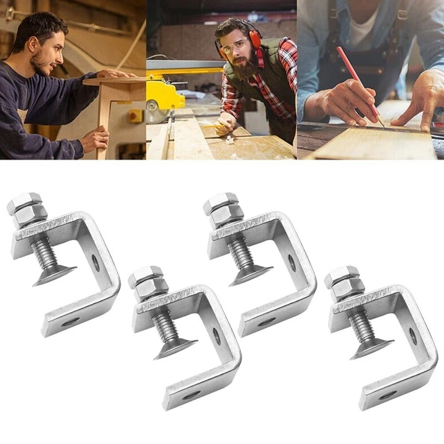 16-25MM RANGE C-CLAMP C-clamp Jaw Hardware I-beam Design M8 Threaded ...