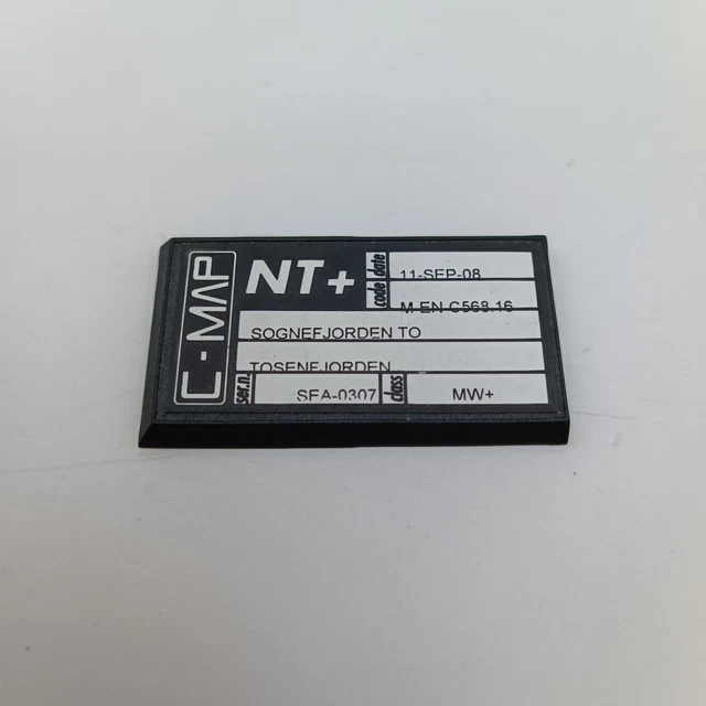 C-MAP NT+ SOGNEFJORDEN EN-C568 C-Card Marine Charts Norway Raymarine ...