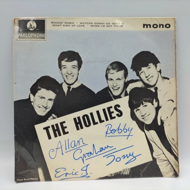 THE HOLLIES PARLOPHONE GEP 8909 Rocking' Robin 1964 Whatcha Gonna Do ...