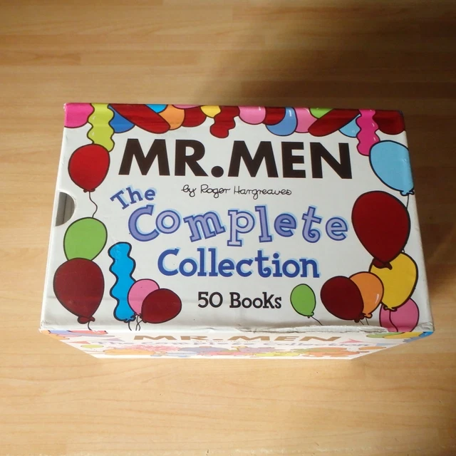MR MEN BY Roger Hargreaves the Complete Collection 50 Books Box Set ...