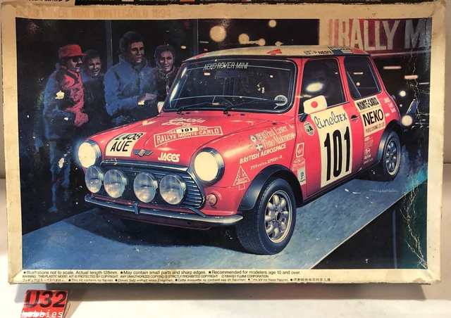 FUJIMI 12507 KIT 1/24 Neko Rover Mini Cooper 1.3I Montecarlo 1994 EUR ...