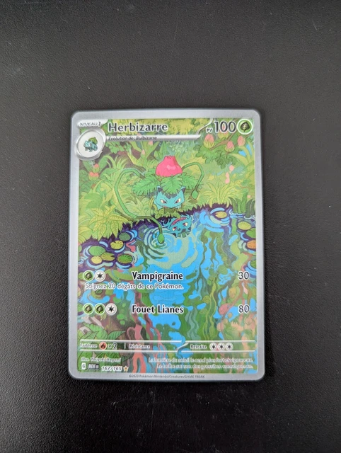 CARTE POKÉMON - Herbizarre AR 167/165 - Ecarlate & Violet - Pokémon 151 ...