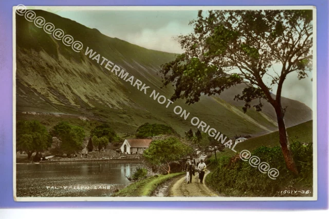 1936 TALYLLYN LAKE Llanfihangel-y-Pennant MACHYNLLETH Gwynedd RP PHOTO ...