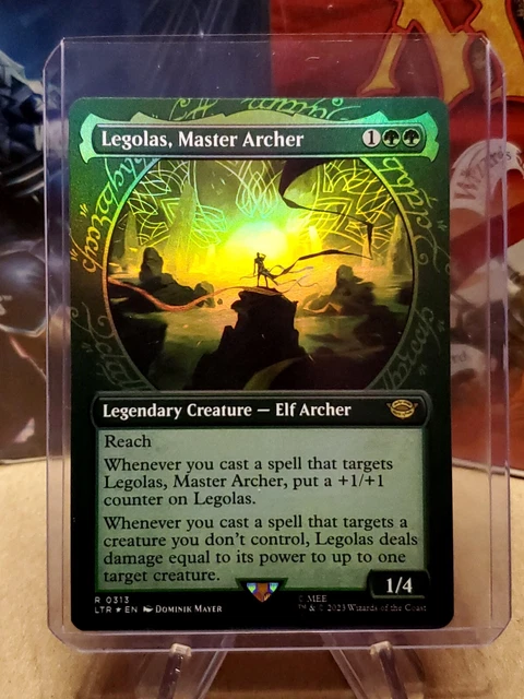 FOIL - LEGOLAS, Master Archer (0313) - Vetrina R MTG Il Signore degli ...