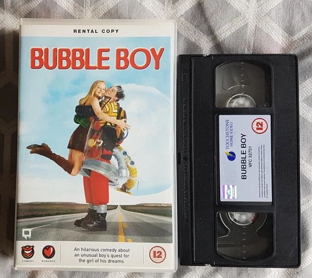 BUBBLE BOY (VHS) BIG BOX - Jake Gyllenhaal + Marley Shelton + Danny ...