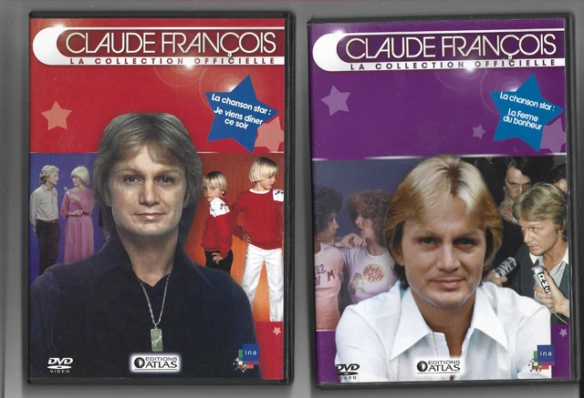 CLAUDE FRANCOIS DVD N °.19 + Dvd N° 20 La Collection Officielle EUR 5 ...