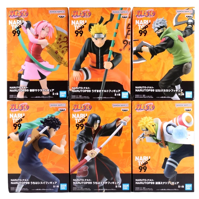 NARUTOP99 FIGURE COMPLETE set Naruto Minato Kakashi Sakura Itachi ...