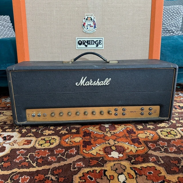 VINTAGE 1965 MARSHALL JTM45/100 Super PA *Dual Transformer* Amplifier ...