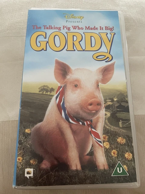DISNEY THE TALKING Pig Who Made It Big Gordy Family Adventure - VHS PAL ...