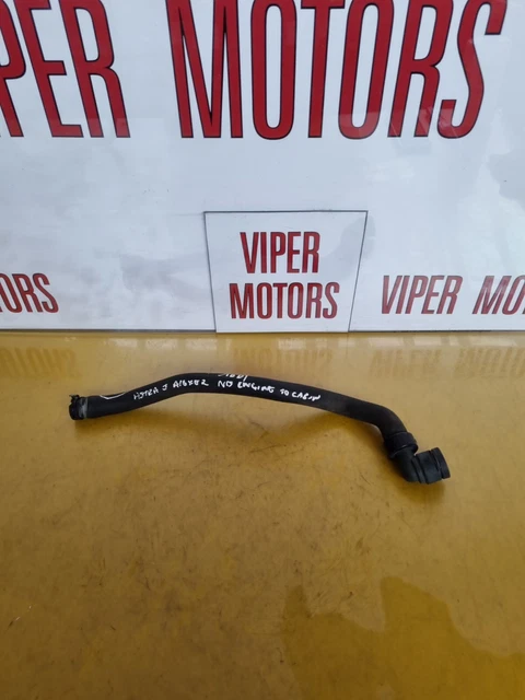VAUXHALL ASTRA J MK6 Coolant Pipe Heater Matrix Hose 1.6 Petrol A16XER ...