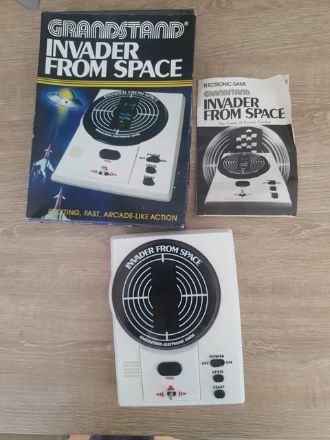 GRANDSTAND INVADER FROM Space Boxed With Manual £52.71 - PicClick UK