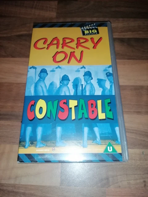 CARRY ON CONSTABLE Vhs Video Cassette Tape £5.00 - PicClick UK