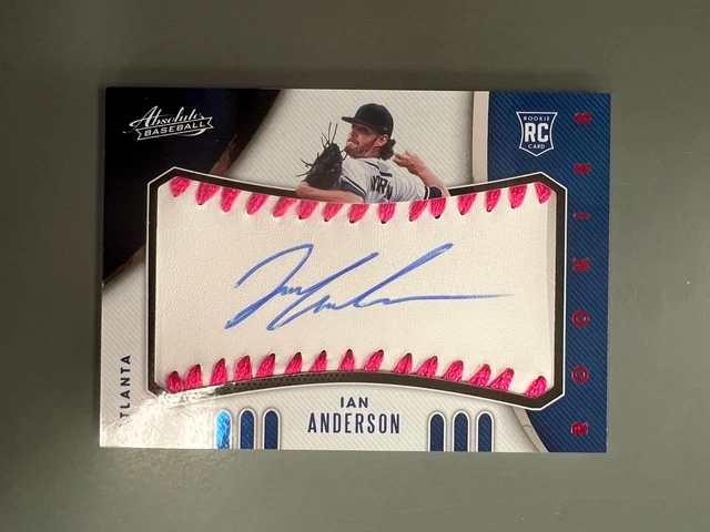 IAN ANDERSON 2021 Absolute Auto Autographe Rookie RC #2/35 Atlanta ...