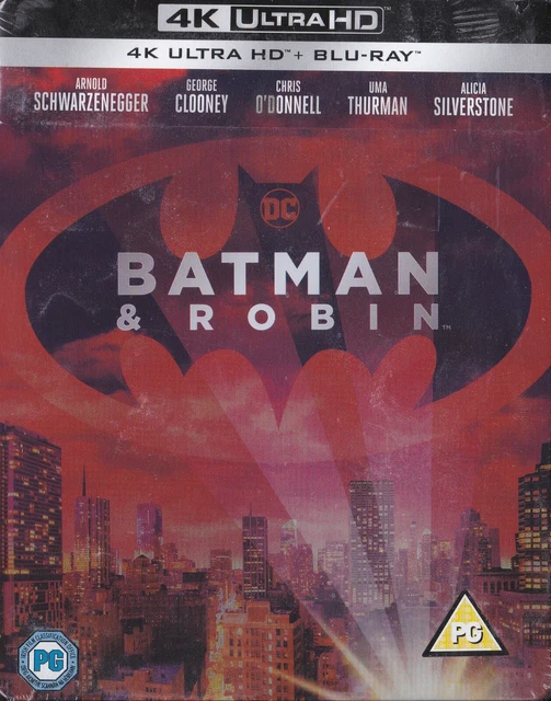 BATMAN & ROBIN 4K Steelbook, UHD Blu Ray Box, NEU & OVP EUR 69,90 - PicClick FR