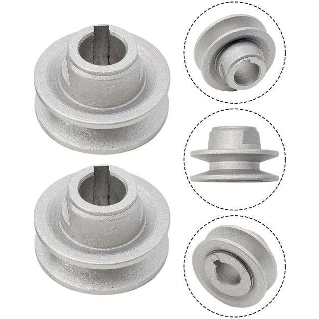 LONG LASTING 45MM Motor Pulley Set for Industrial Sewing Machines Pack ...