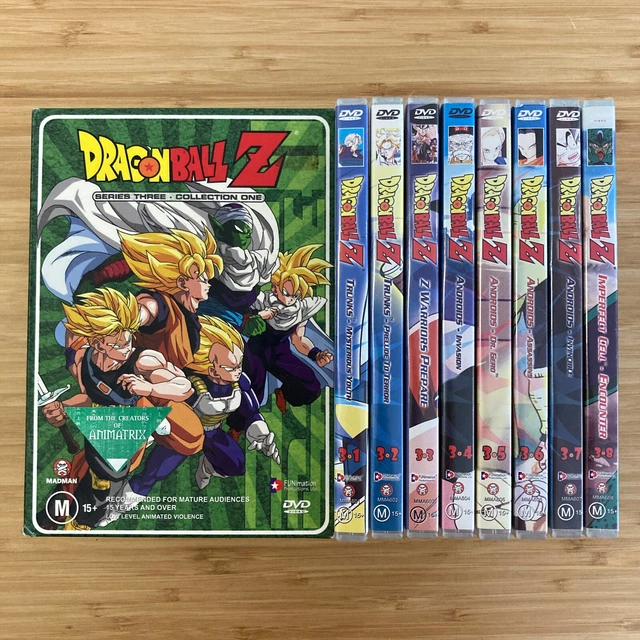 DRAGON BALL Z Season/Series 3 Three: Collection 1 One (3.1-3.8) PAL ...