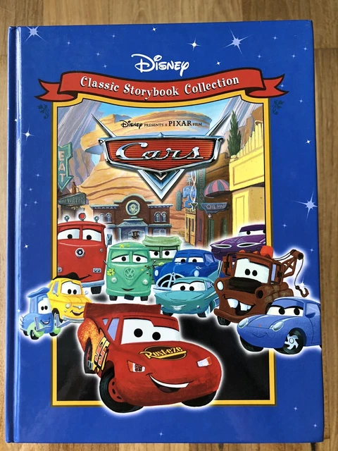 DISNEY CLASSIC STORYBOOK Collection: Cars, Kids Hardcover Movie Picture ...