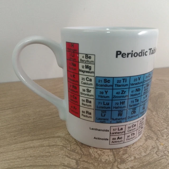 PERIODIC TABLE OF Elements Mug Mclaggan Smith Mugs Chemistry Science ...