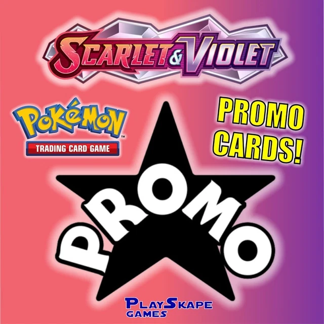 *PICK YOUR PROMO!* Scarlet & Violet Pokemon TCG SVP SV Black Star ...