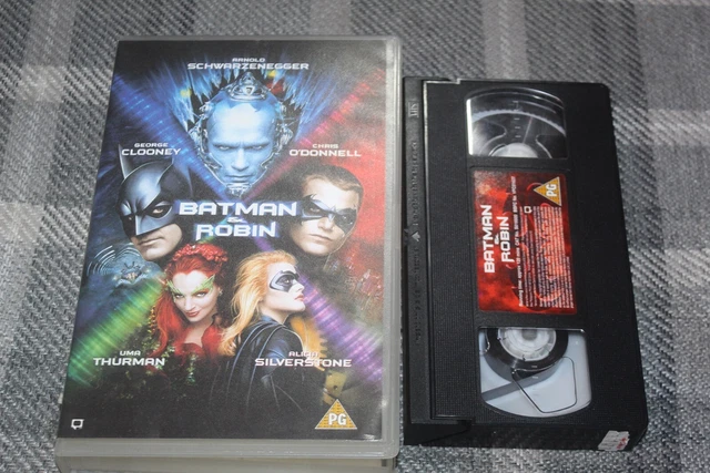 BATMAN AND ROBINC VHS Video Big Box Ex Rental - OD2 £4.99 - PicClick UK