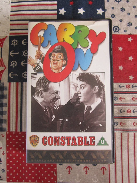 CARRY ON COWBOY Film Starring Sid James Etc 1988 Warner Bros Vhs Video ...