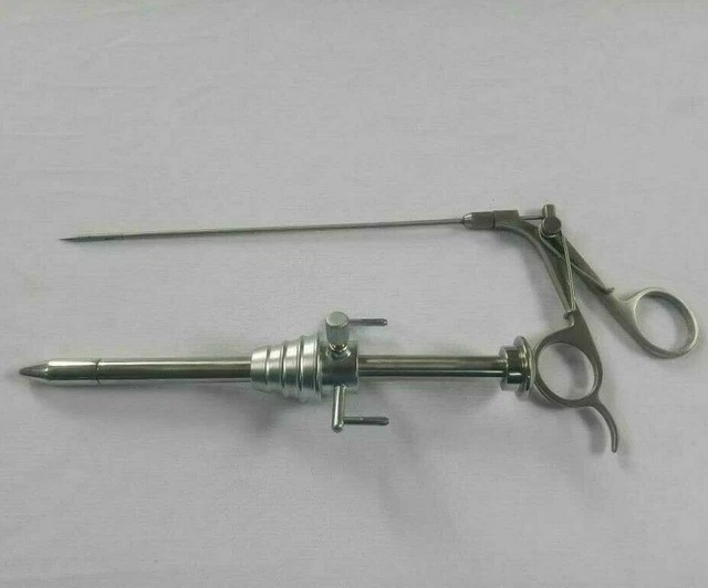 LAPAROSCOPIC HERNIA PORT Closure Hasson Trocar Blunt Tip Cannula ...