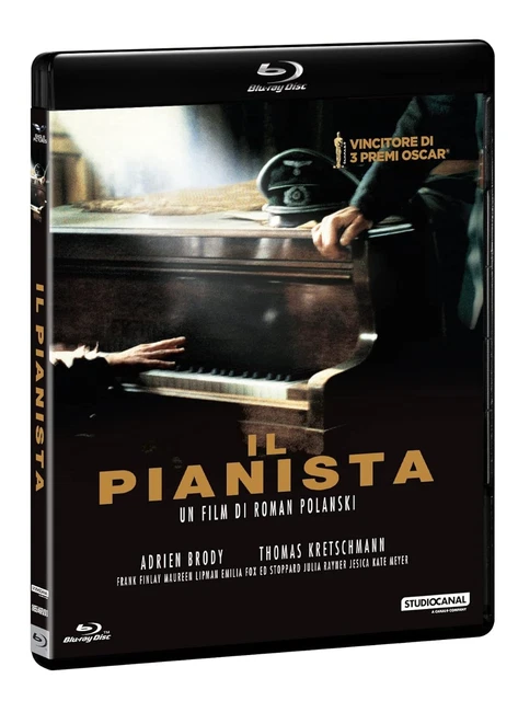 IL PIANISTA ( Blu Ray) (Blu-ray) Adrien Brody Thomas Kretschmann Frank ...