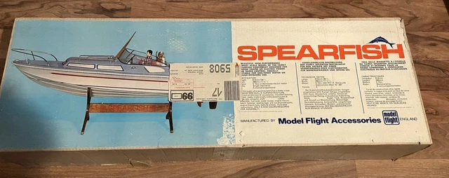 FAIREY SPEARFISH RC Boot / Boat Kit + 2x Graupner Speed 700 Turbo - TOP ...