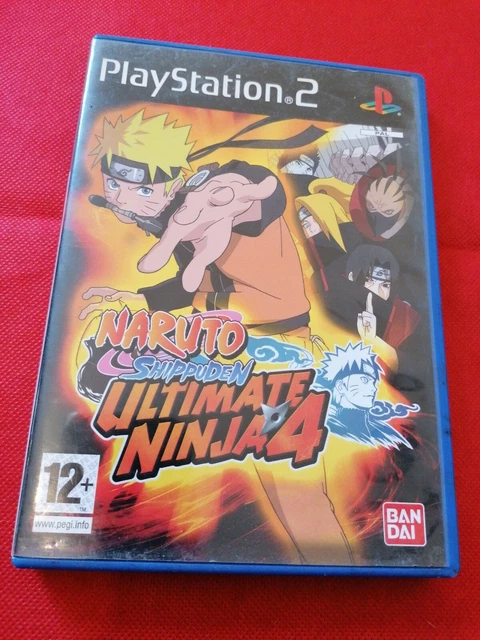 JEU VIDÉO SONY PlayStation 2 PS2 NARUTO SHIPPUDEN ULTIMATE NINJA 4 EUR ...