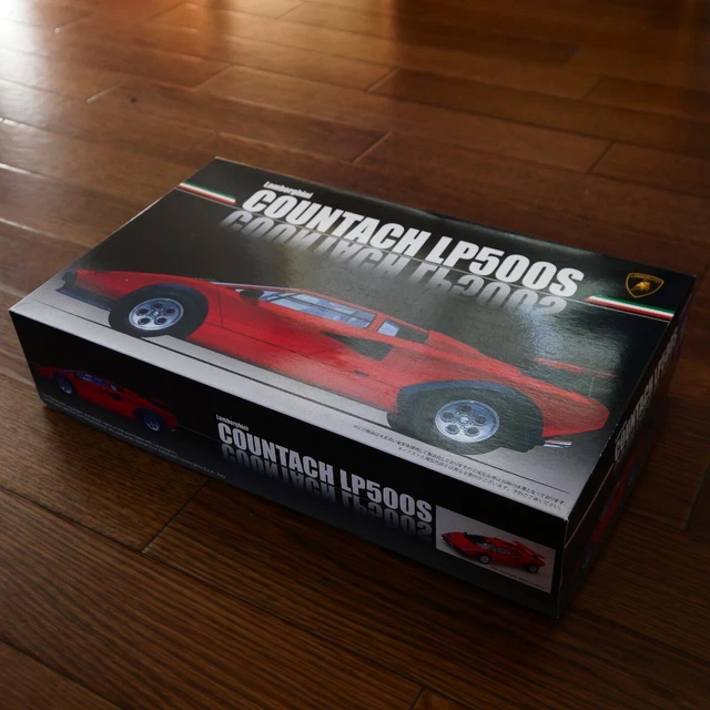FUJIMI 1/24 UNASSEMBLY Plastic el Lamborghini Countach LP500S Maßstab 1 ...