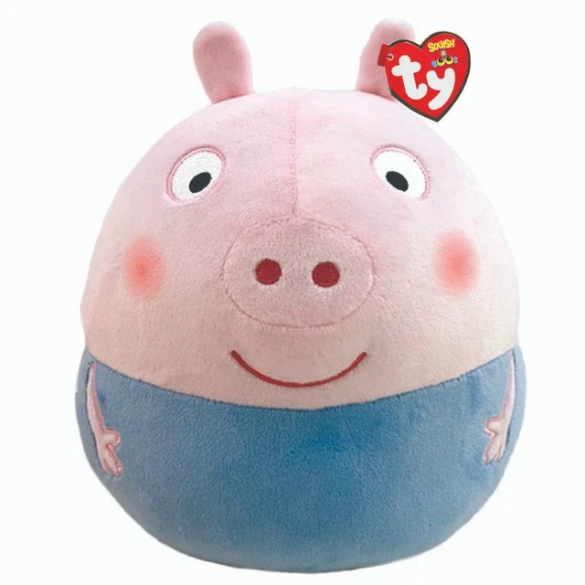 GEORGE PIG - Peppa Pig - Squish-a-Boo - Officially Licensed Plush New £ ...