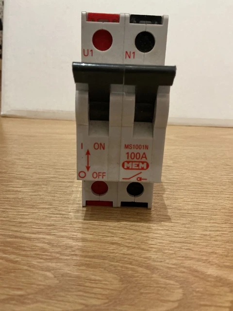 MEM 100A MAIN Switch disconnector AC22B £9.46 - PicClick UK