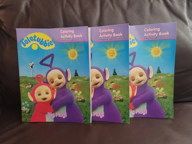TELETUBBIES - 3 Coloring Books - Big Hug! No video- 3 same coloring ...