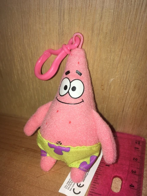 SPONGEBOB SQUAREPANTS PATRICK Star Plush Keychain Nickelodeon SAMPLE ...