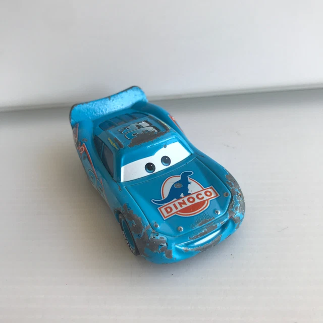 DISNEY PIXAR DIECAST Cars - Lightning McQueen Dinoco Blue 95 $5.00 ...