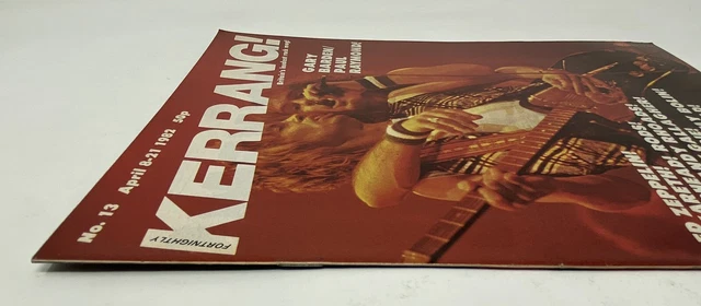 VINTAGE KERRANG! 80S Metal Magazine April 1982 No. 13 Led Zeppelin ...