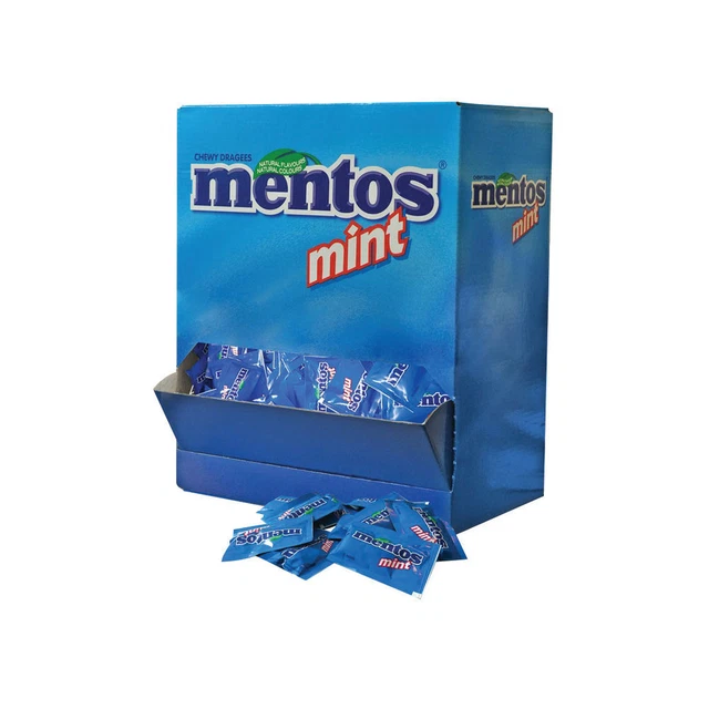 MENTOS INDIVIDUALLY WRAPPED Mints Pack of 700 A03664 £81.35 - PicClick UK