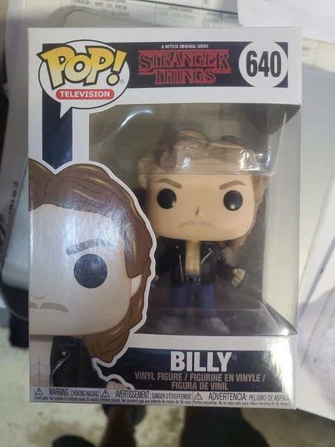 STRANGER THINGS BILLY #640 Funko Pop EUR 176,66 - PicClick FR