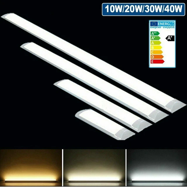 LED STRIP CEILING Lights 1FT 2FT 3FT 4FT Batten Tube Light Bathroom ...