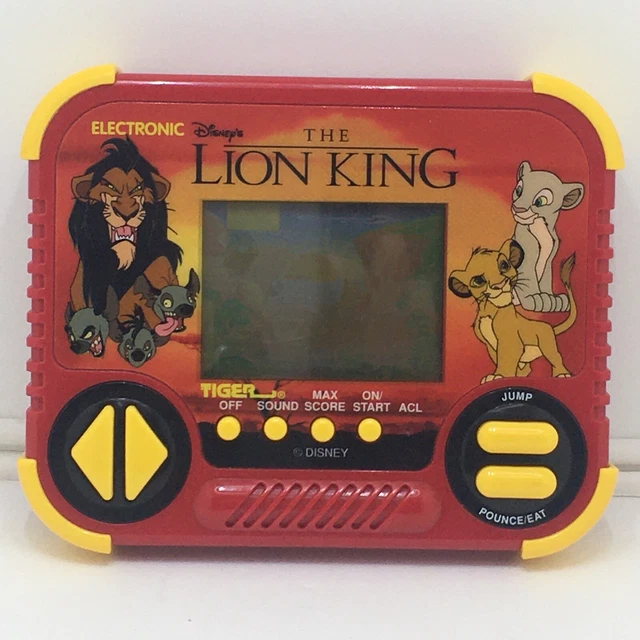 THE LION KING Disney Handheld Game By Tiger Electronics 1992 $49.99 ...