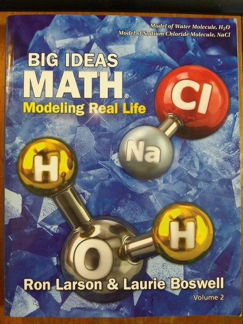 BIG IDEAS MATH; Modeling Real Life, Student Edition Grade 5 Volume 2 ...