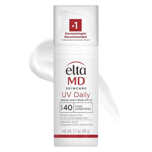 ELTA MD CLEAR UV Daily Broad Spectrum SPF 40 Clear Face Sunscreen 1.7oz ...